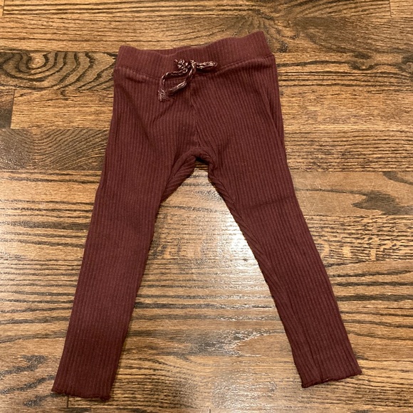 Zara | Bottoms | Zara Kids Brown Pants Leggings 5 Girls | Poshmark
